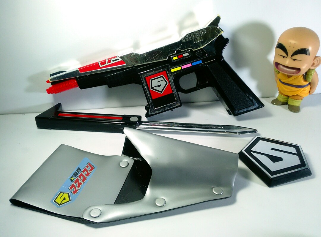 Authentic Bandai 1987 vintage hikari sentai maskman laser magnum japan ...