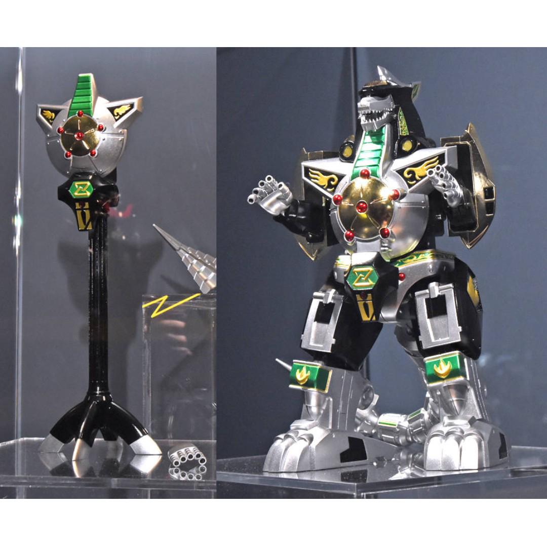BNIB Chogokin Super Sentai Zyuranger Dragon Caesar/MMPR Dragonzord ...