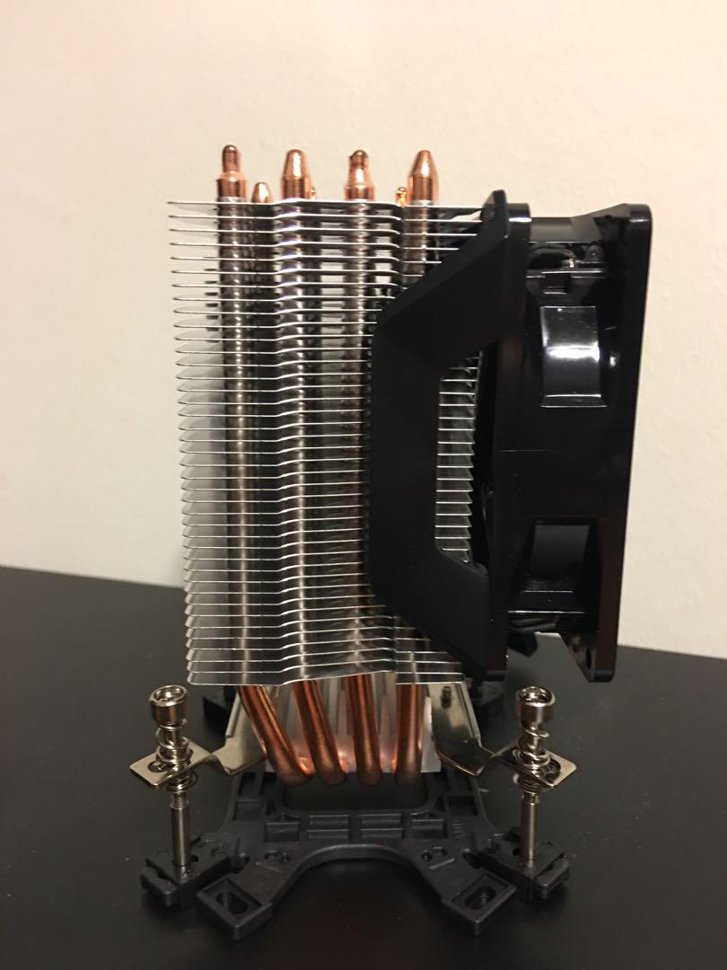 Coolermaster M410 hyper air cooler red led, Computers & Tech, Parts ...