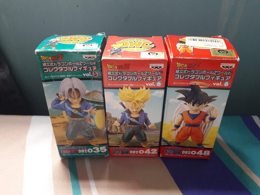 DWC Trunks, Super Trunks & Wing Goku *RARE*, Hobbies & Toys, Toys ...