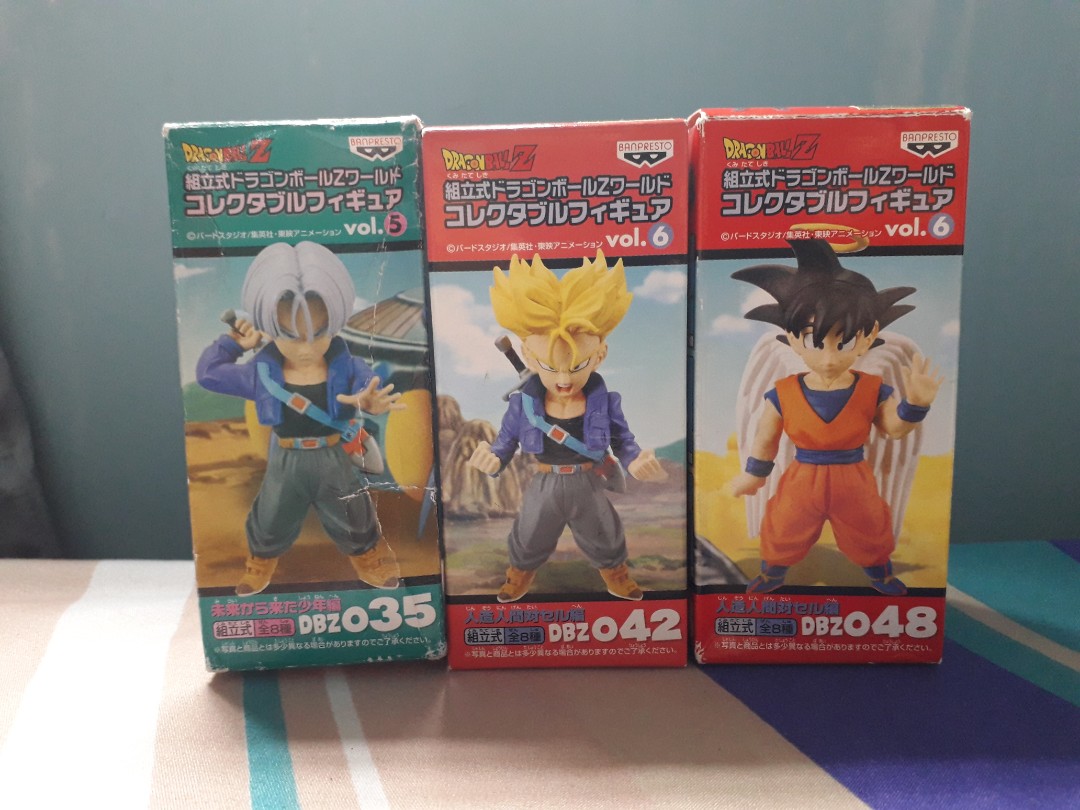 DWC Trunks, Super Trunks & Wing Goku *RARE*, Hobbies & Toys, Toys ...