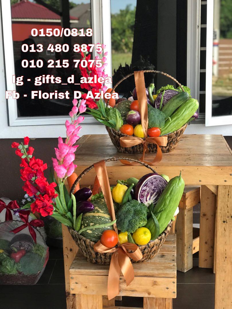 Gubahan sayur untuk hiasan meja, Hobbies & Toys, Stationery & Craft ...