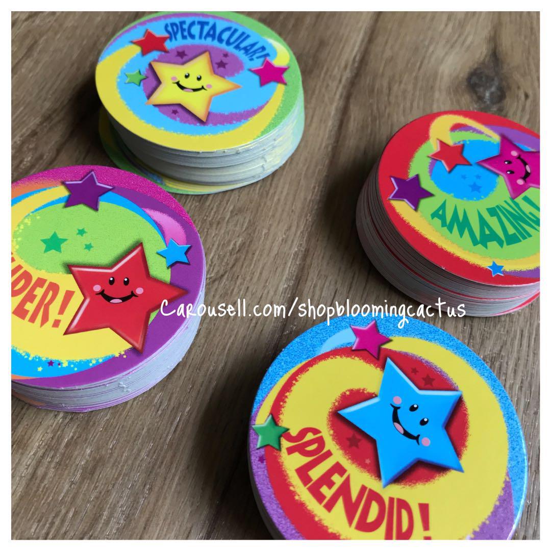 (Instock) Star Student Reward Cards for Teachers, Hobbies & Toys ...