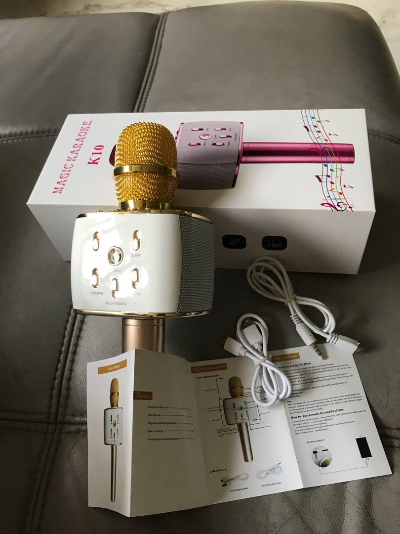 Karaoke Magic Mic, Audio, Microphones on Carousell