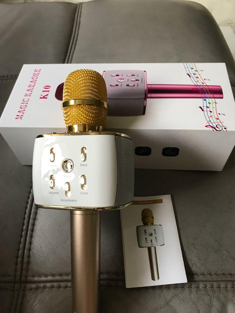 Karaoke Magic Mic, Audio, Microphones on Carousell