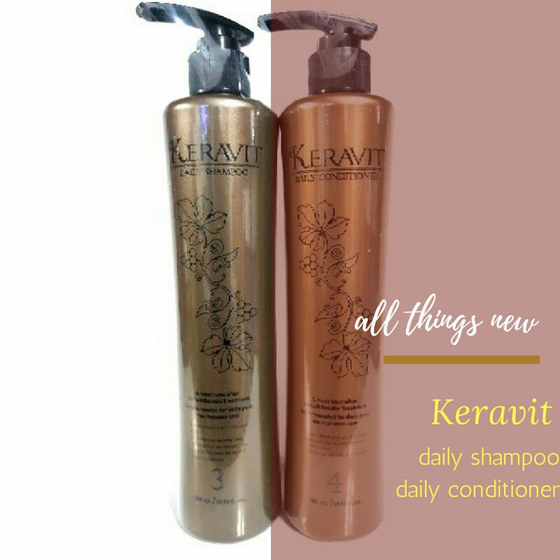 Keravit Daily Shampoo/Conditioner, Beauty & Personal Care, Hair on ...