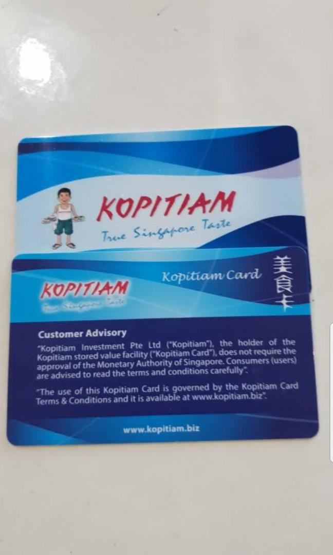 Kopitiam card Expiry May 2020, Tickets & Vouchers, Vouchers on Carousell