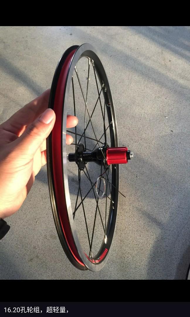 Litepro KFun Kinetix Pro Wheelset 20inch 406, Sports Equipment ...