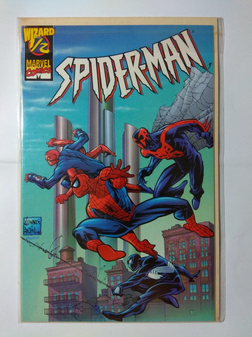Marvel Spider-Man Super Rare Issue 1/2 Wizard Edition Comic, Hobbies ...
