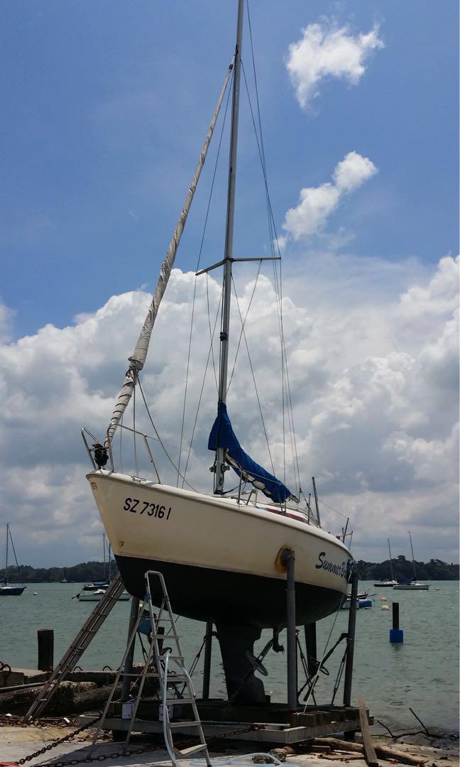 Maxi Fenix 1984 GRP 28ft Cruiser Racer Sailing Yatch, Everything Else ...