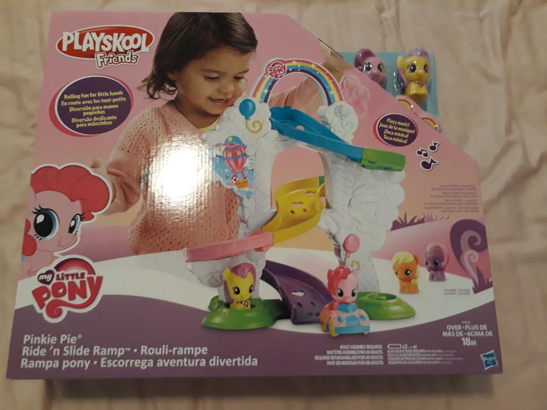 My little pony - playskool friends. Pinkie pie ride'n slide ramp ...