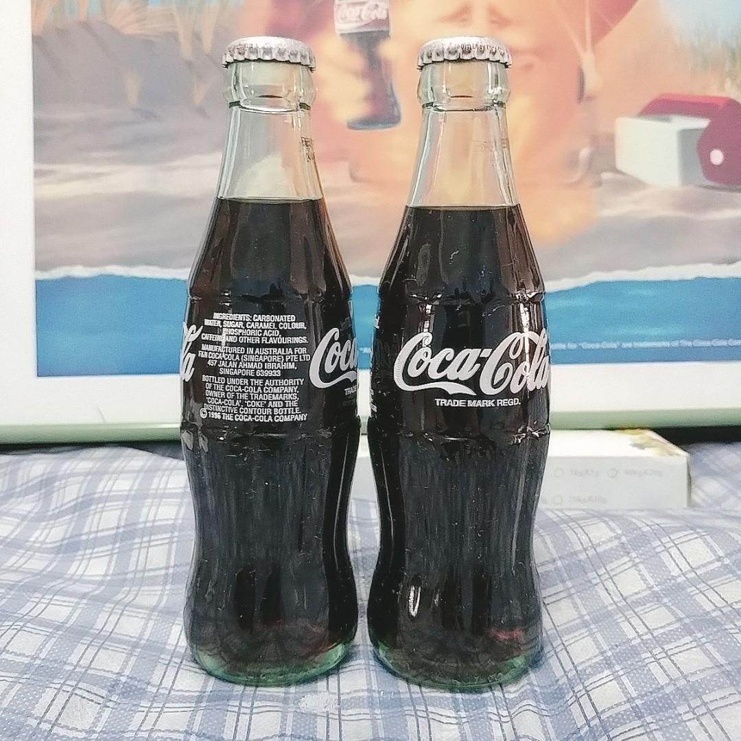 Official Coca Cola glass bottle (F&N Coca Cola), Hobbies & Toys ...