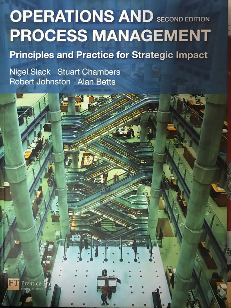 Operations and Process Management Textbook, Hobbies & Toys, Books ...