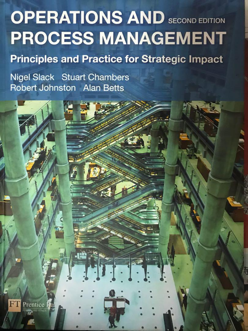 Operations and Process Management Textbook, Hobbies & Toys, Books ...