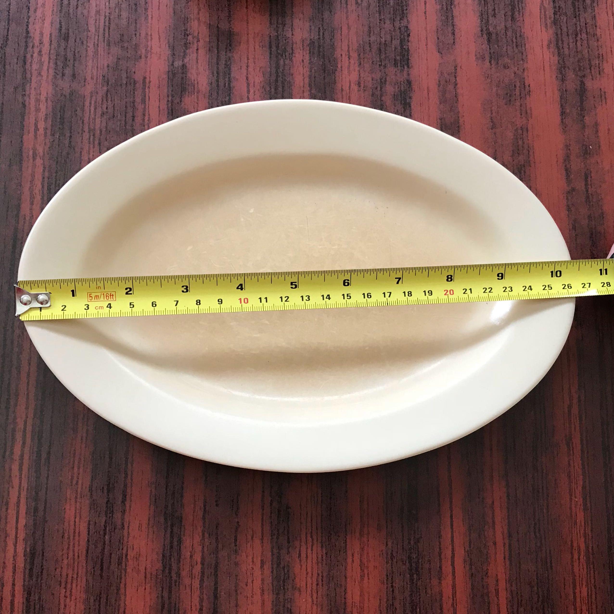 Oval plates in 2 sizes, TV & Home Appliances, Kitchen Appliances, Other ...