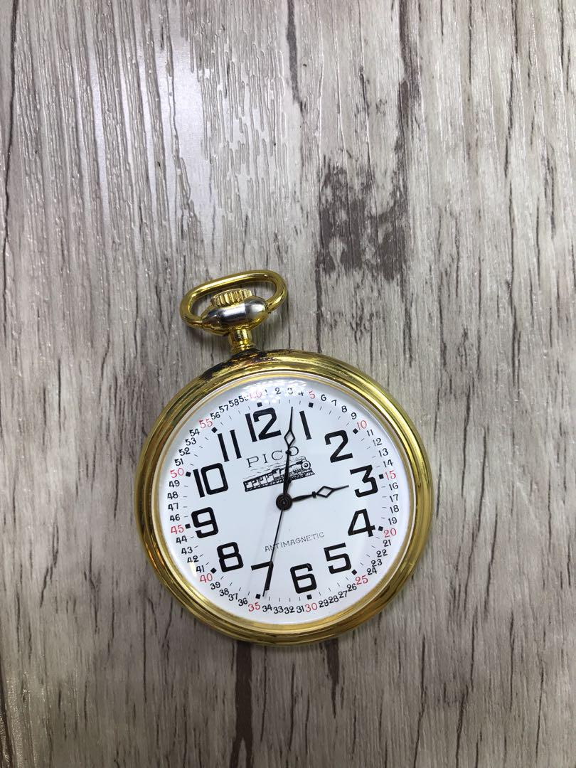 Pico Antimagnetic Pocket Watch Winding, Women's Fashion, Watches ...