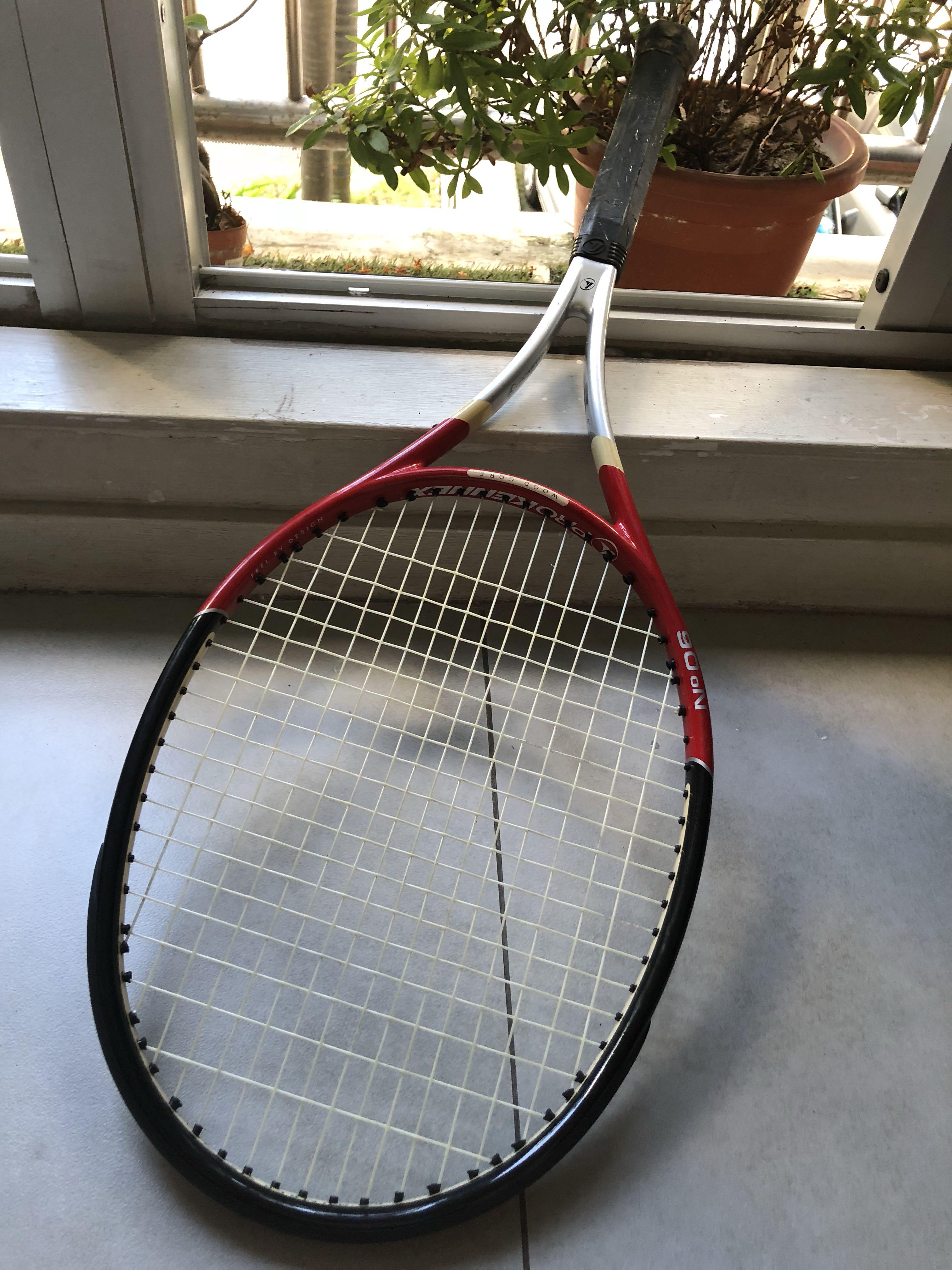 Pro kennex woodcore tennis racket, Sports Equipment, Sports & Games ...
