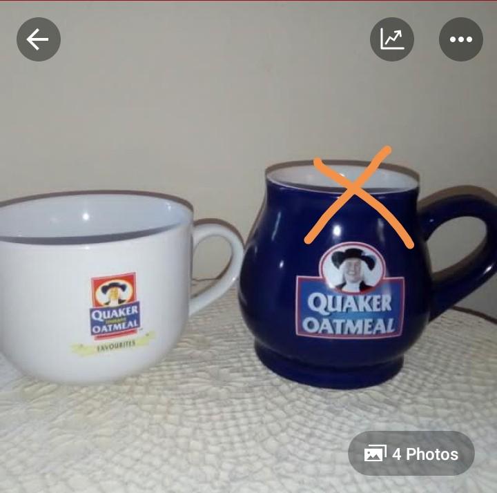 Quaker mug., Furniture & Home Living, Kitchenware & Tableware, Water ...