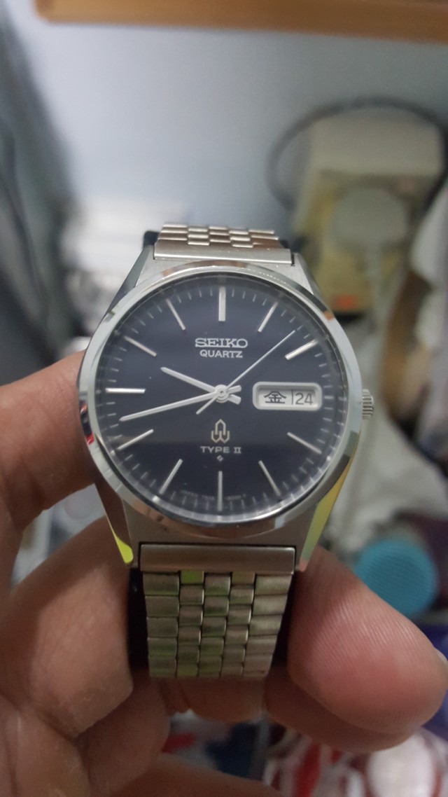 Seiko Type II Quartz 1978, Men's Fashion, Watches & Accessories ...