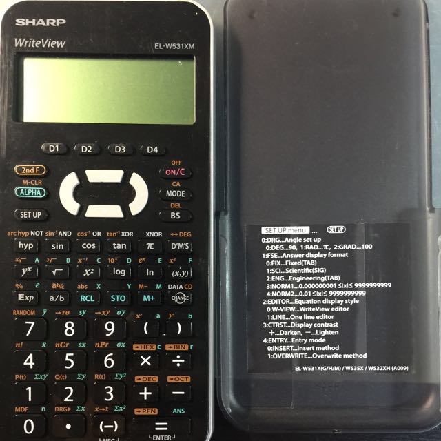 SHARP EL-W531XM, Hobbies & Toys, Books & Magazines, Assessment Books on ...