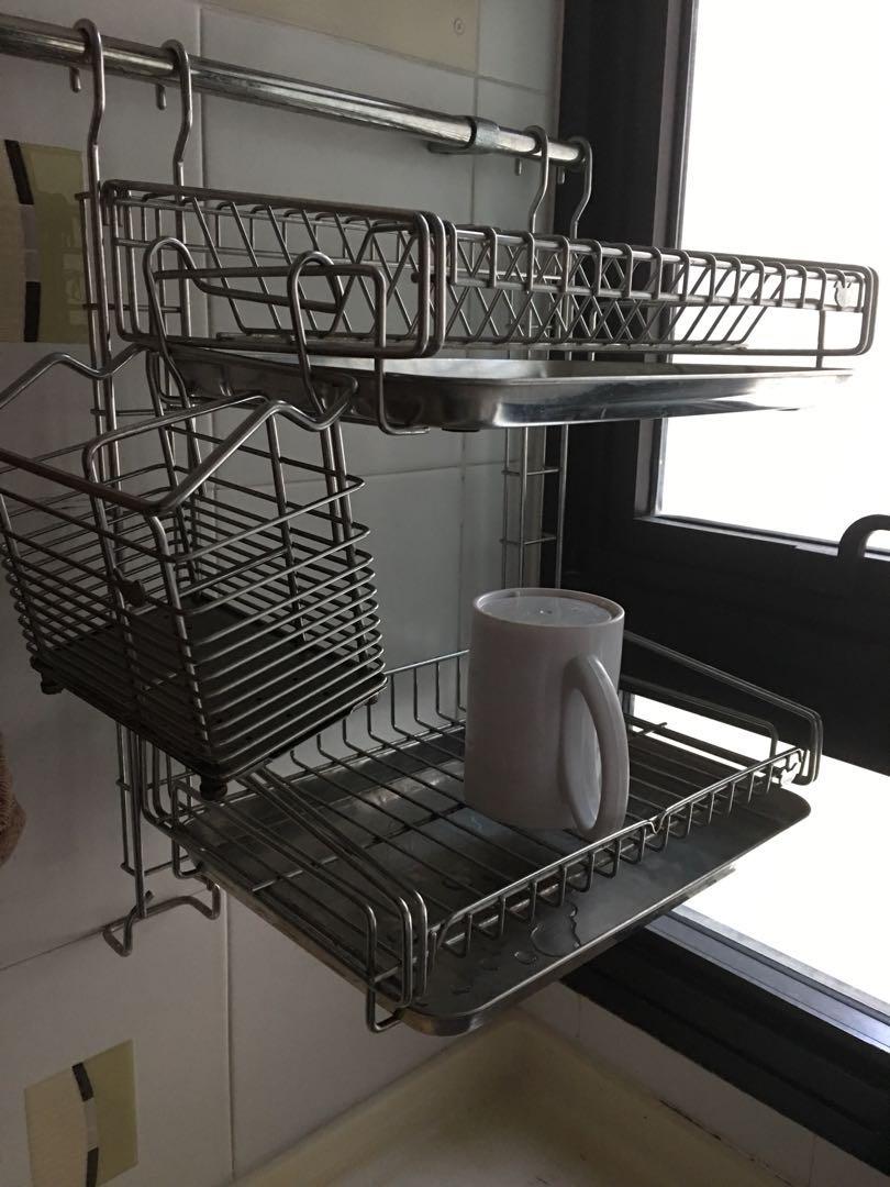 Song Cho dish rack, Furniture & Home Living, Kitchenware & Tableware ...