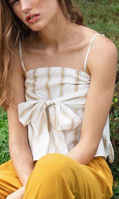 TEM top, Women's Fashion, Tops, Sleeveless on Carousell