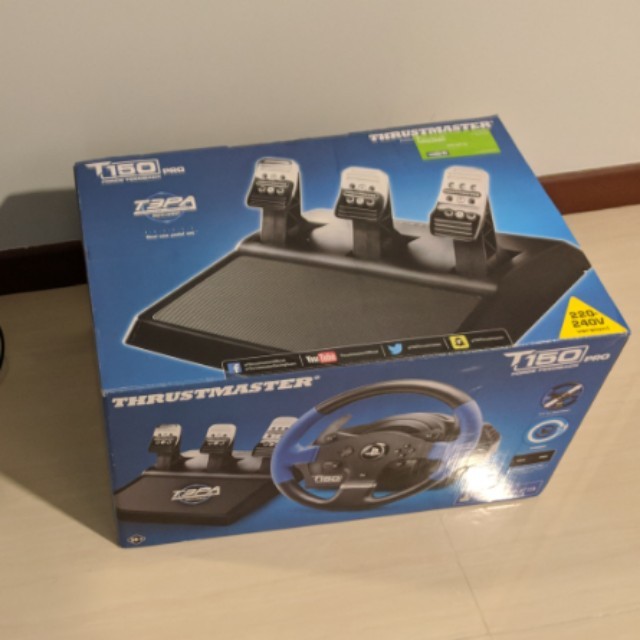 Thrustmaster T150 Pro Steering Wheel, Video Gaming, Gaming Accessories ...