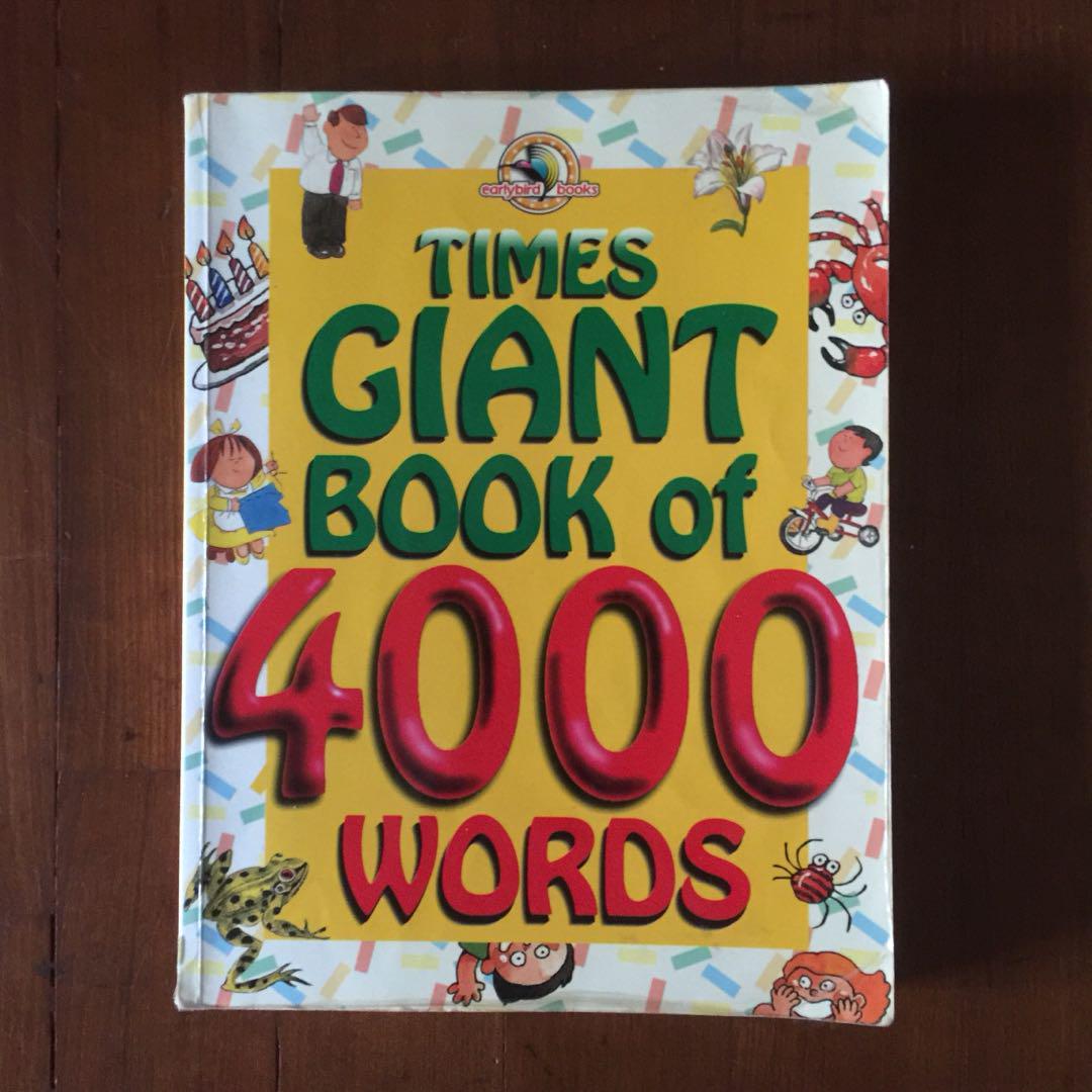Times Giant Book of 4000 Words, Hobbies & Toys, Books & Magazines ...