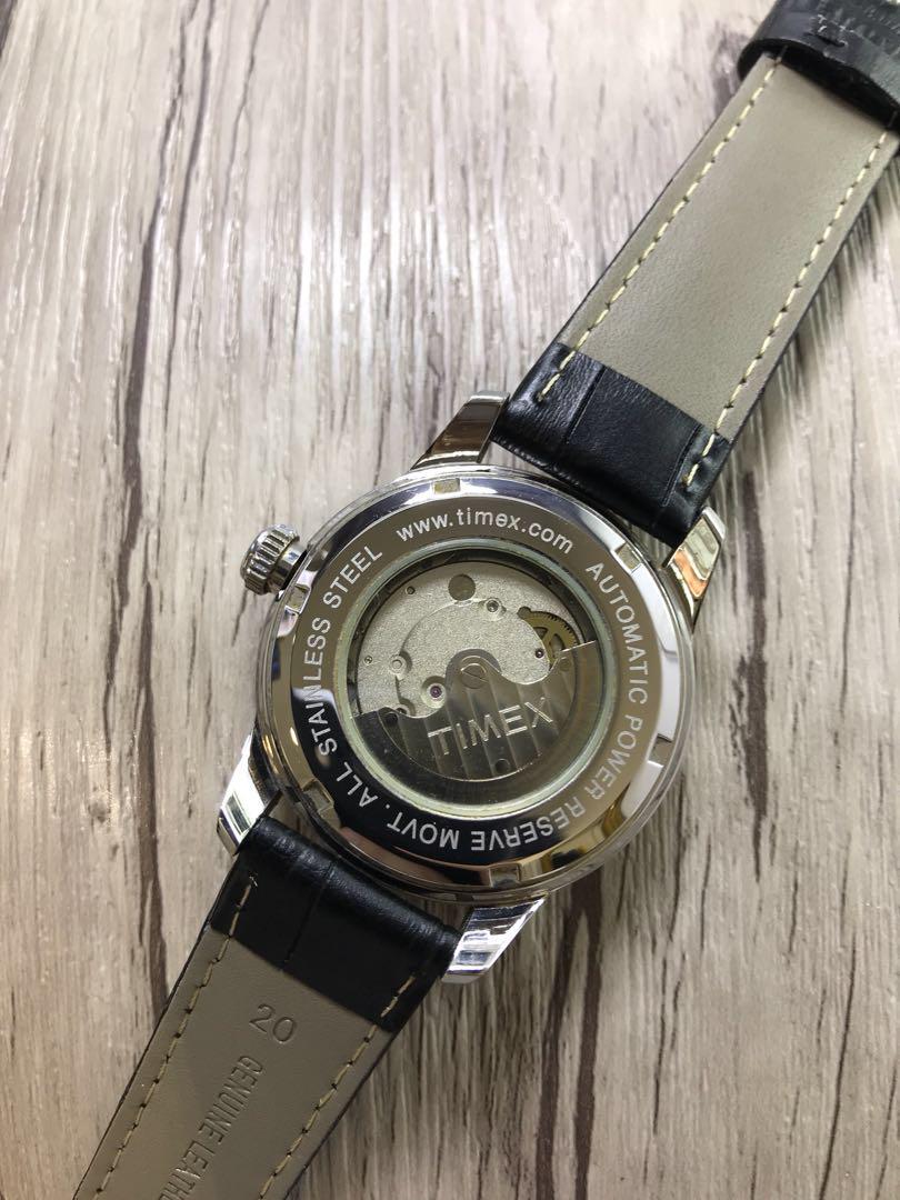 Timex Power Reserve Automatic Watch, Luxury, Watches on Carousell
