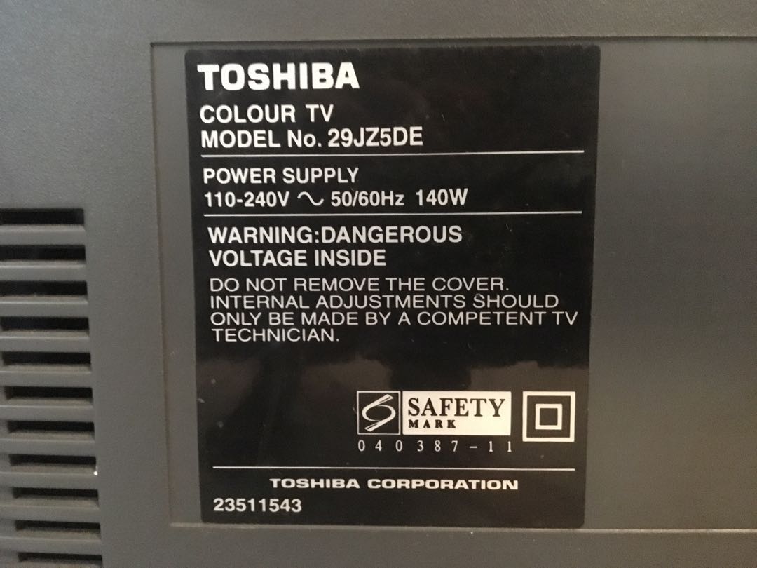 Toshiba TV, TV & Home Appliances, TV & Entertainment, TV on Carousell