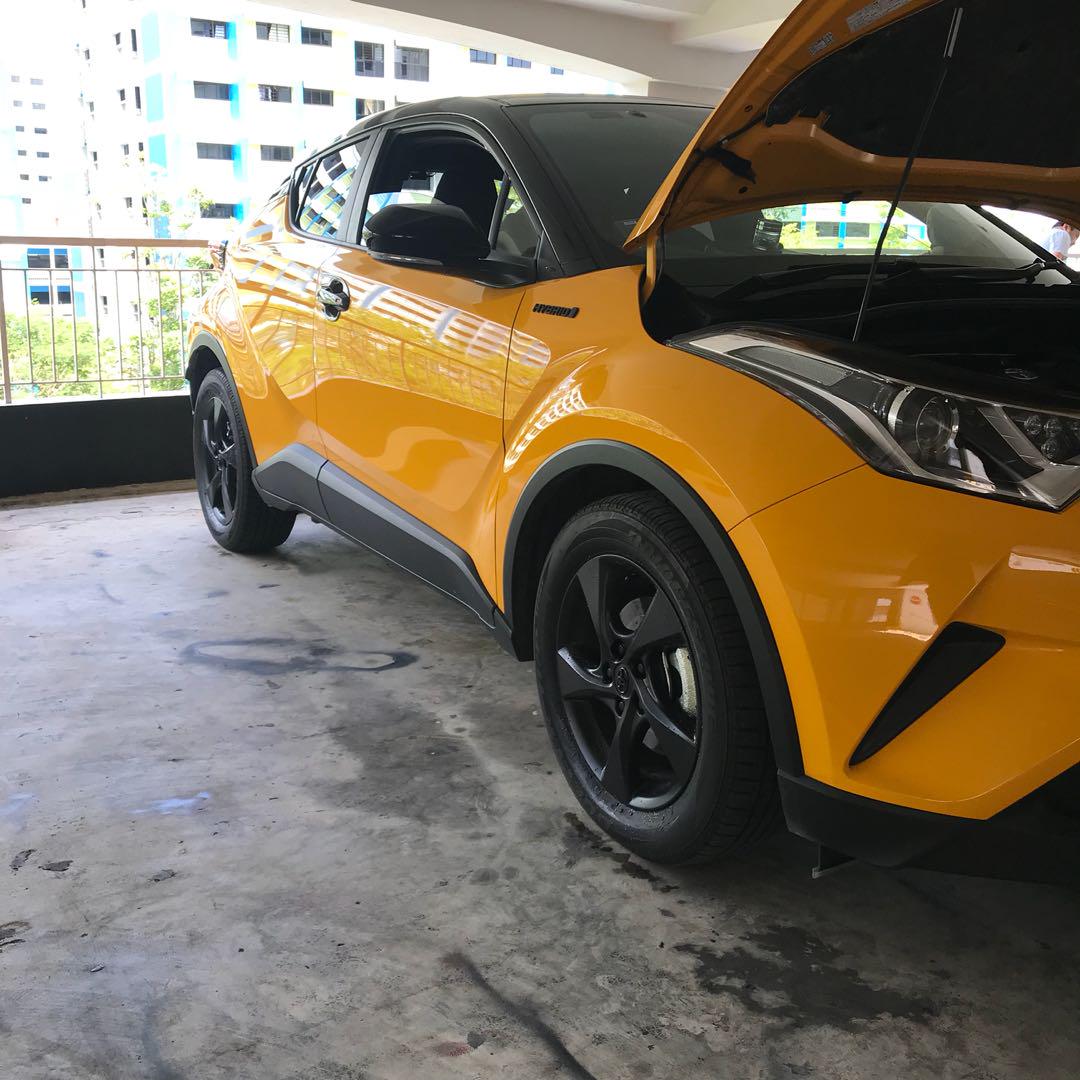 Toyota CHR Plasti dip Rims Spray Service , Car Accessories, Accessories ...