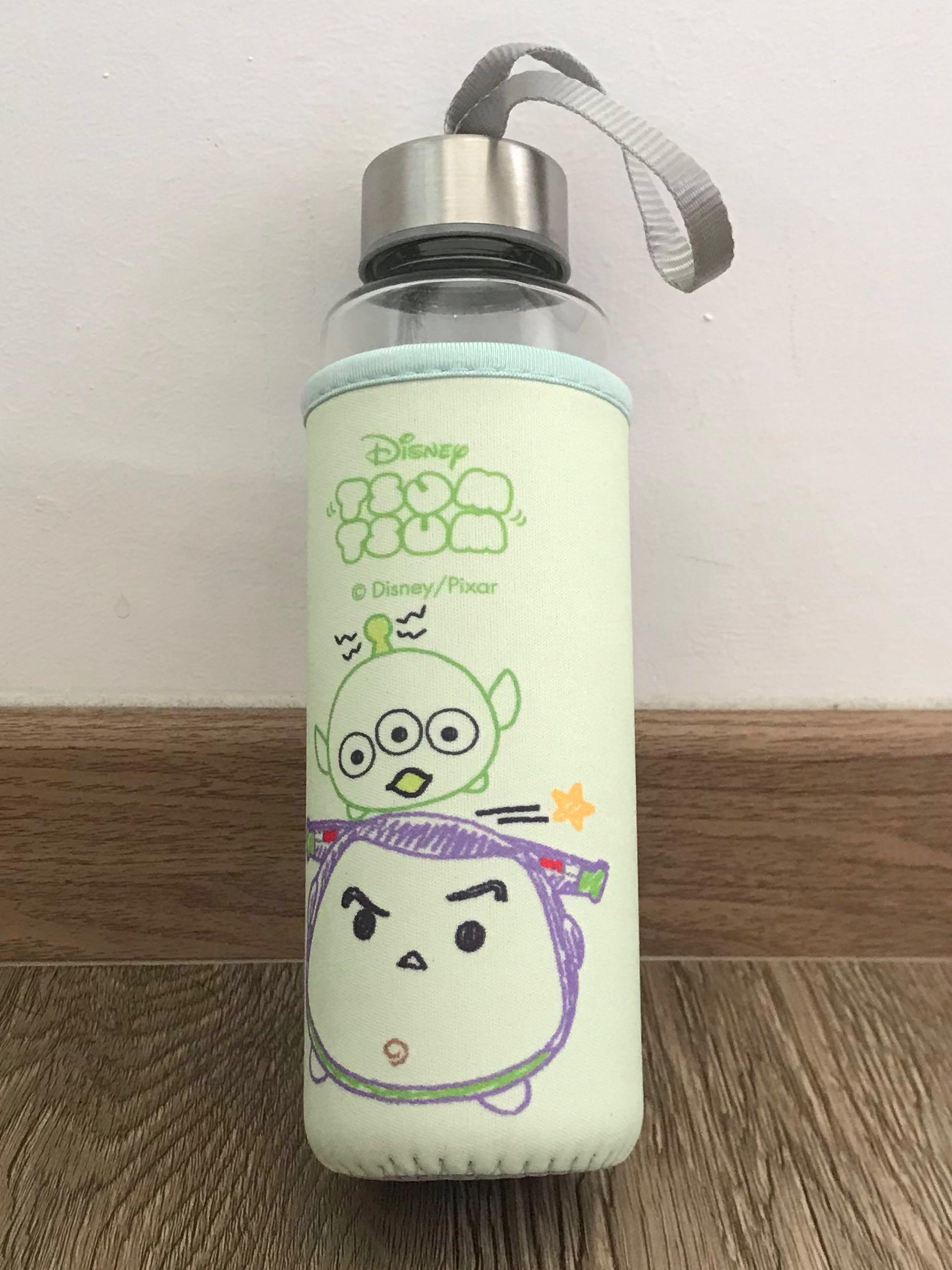 Tsum Tsum Glass Bottle (x2), Furniture & Home Living, Kitchenware ...