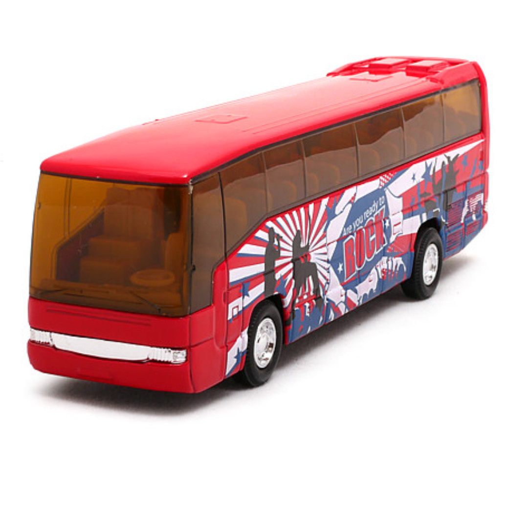 Welly Super Coach Express Bus model - red, Hobbies & Toys, Toys & Games ...