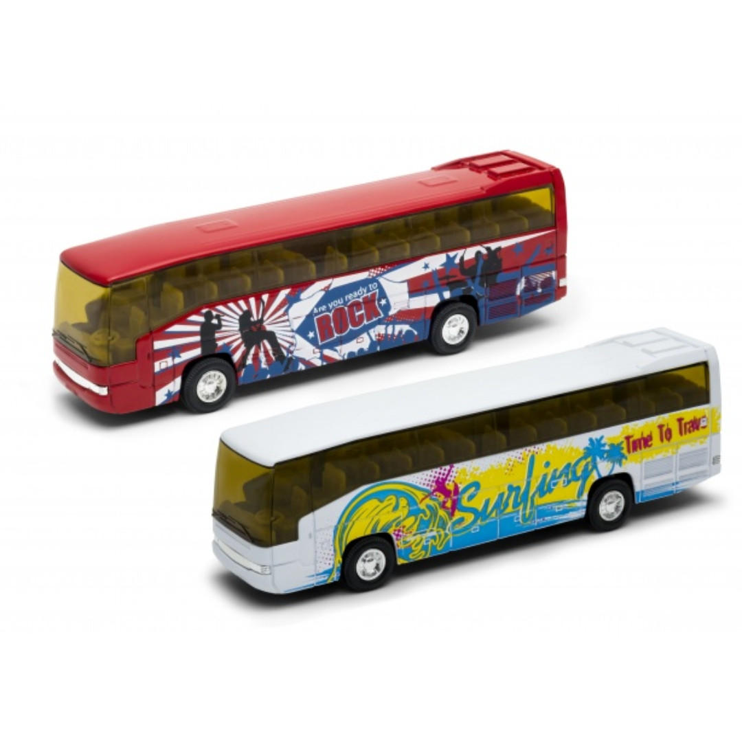 Welly Super Coach Express Bus model - red, Hobbies & Toys, Toys & Games ...