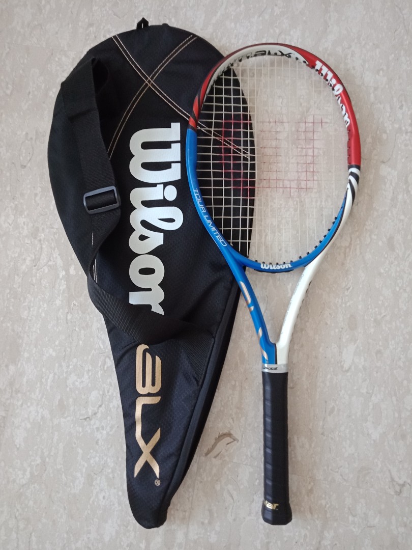 Wilson Tennis Racket, Sports Equipment, Sports & Games, Racket & Ball ...
