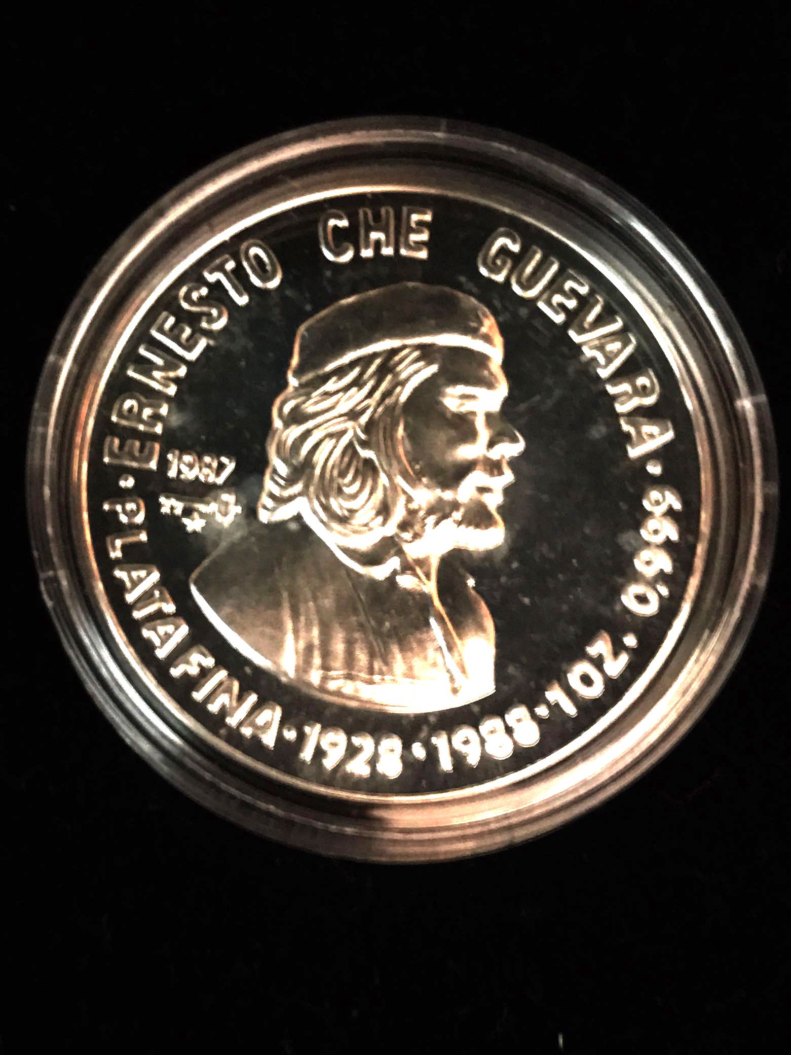 1987 Cuba 10 Peso Ernesto Che Guevara 1928-1988 Political Theme Pure ...