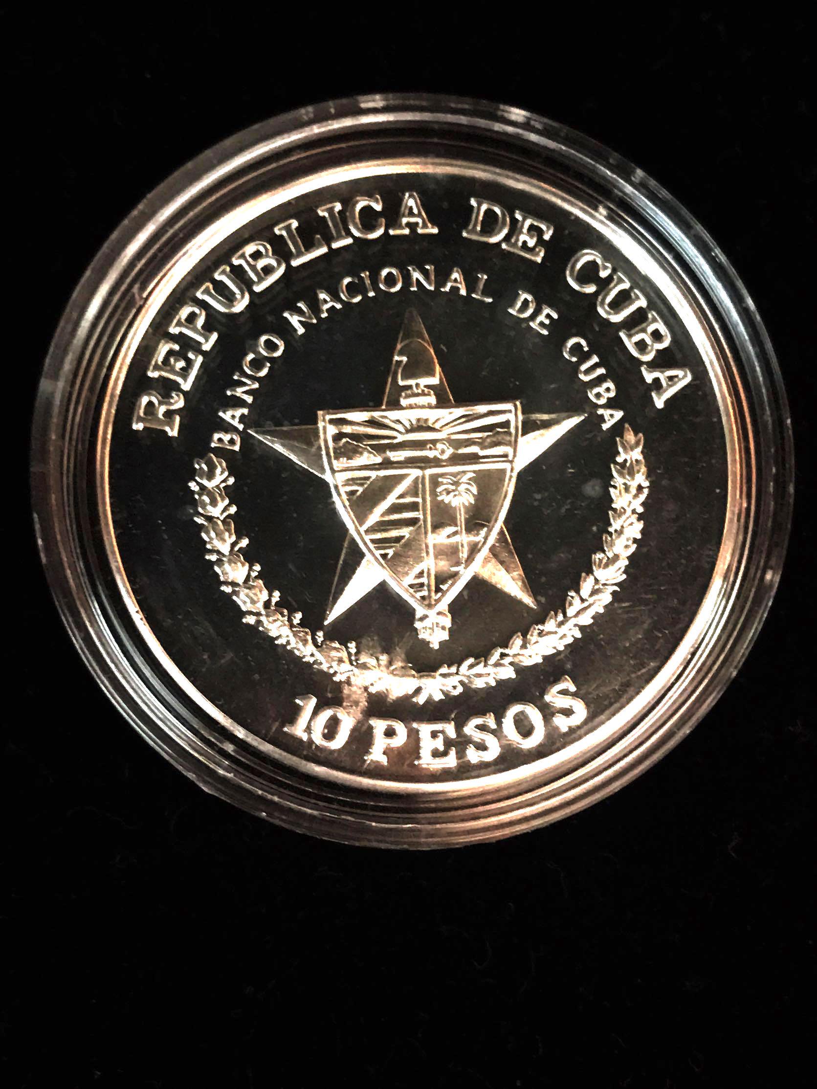1987 Cuba 10 Peso Ernesto Che Guevara 1928-1988 Political Theme Pure ...