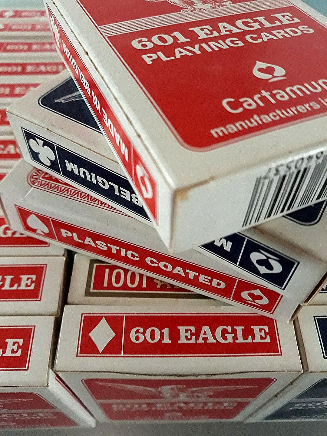 601 Eagle & 1001 Aladdin Playing Cards, Hobbies & Toys, Toys & Games on Carousell