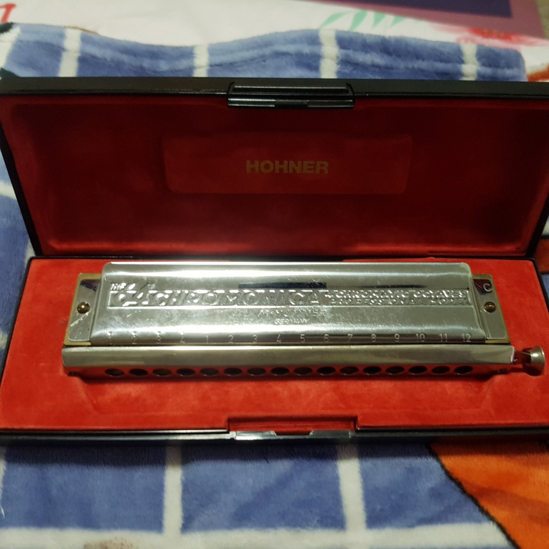64 chromatic Hohner harmonica, Hobbies & Toys, Music & Media, Music ...