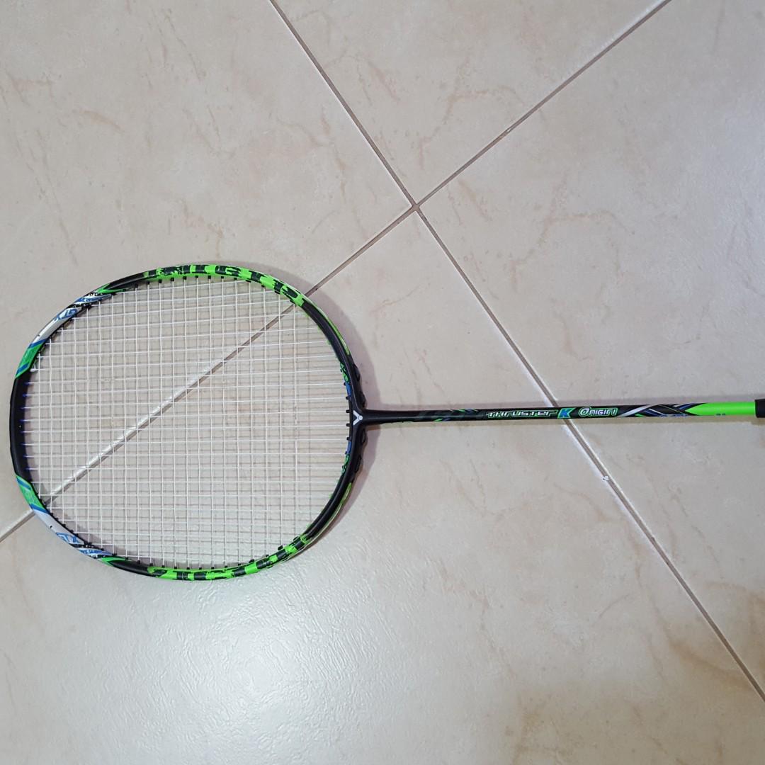 Badminton Rackets to let go..... Yonex Voltric 80 Etune, Yonex Nanoray 900, Victor Thruster K ...