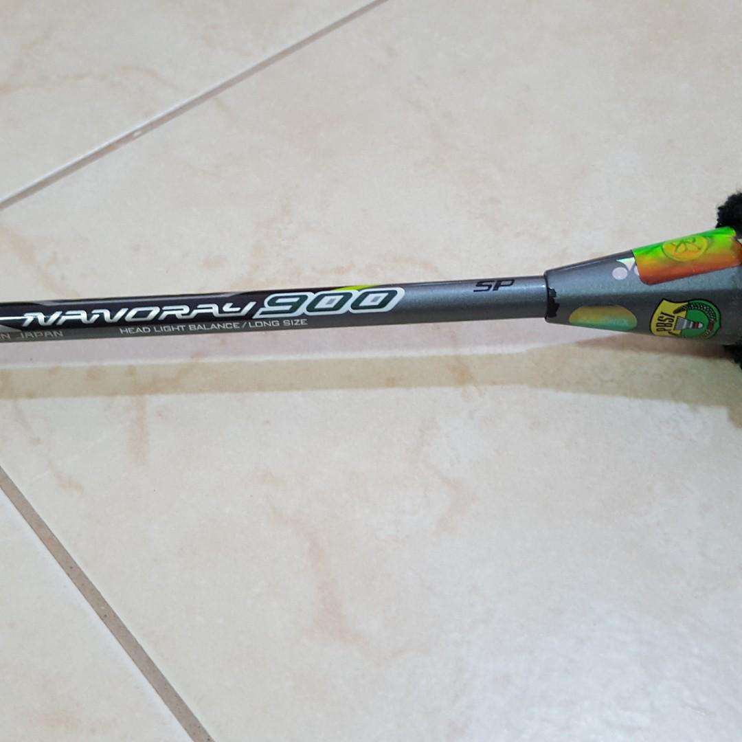 Badminton Rackets to let go..... Yonex Voltric 80 Etune, Yonex Nanoray ...