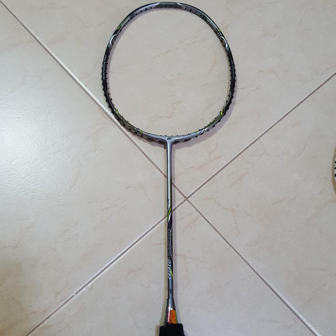 Badminton Rackets to let go..... Yonex Voltric 80 Etune, Yonex Nanoray 900, Victor Thruster K ...