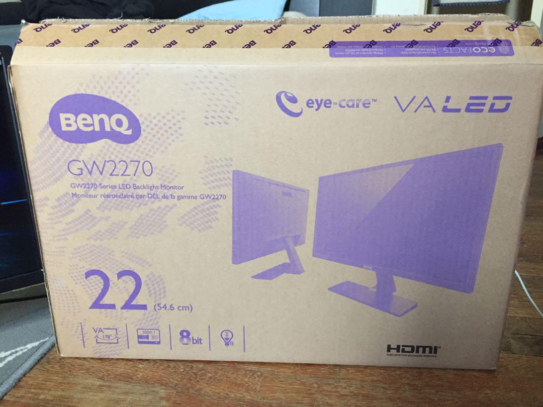 BenQ GW2270 Computer Monitor, Computers & Tech, Parts & Accessories ...