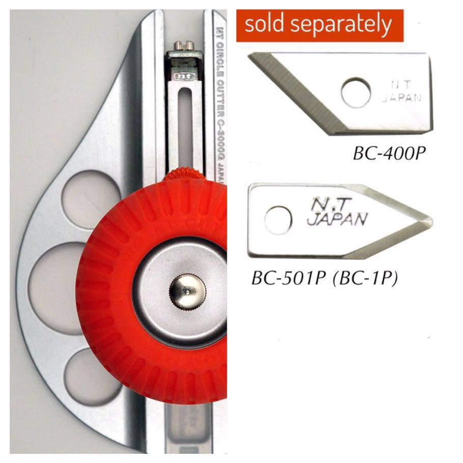 BLADES ( For NT Cutter Aluminum Die-Cast Body Heavy-Duty Circle Cutter ...