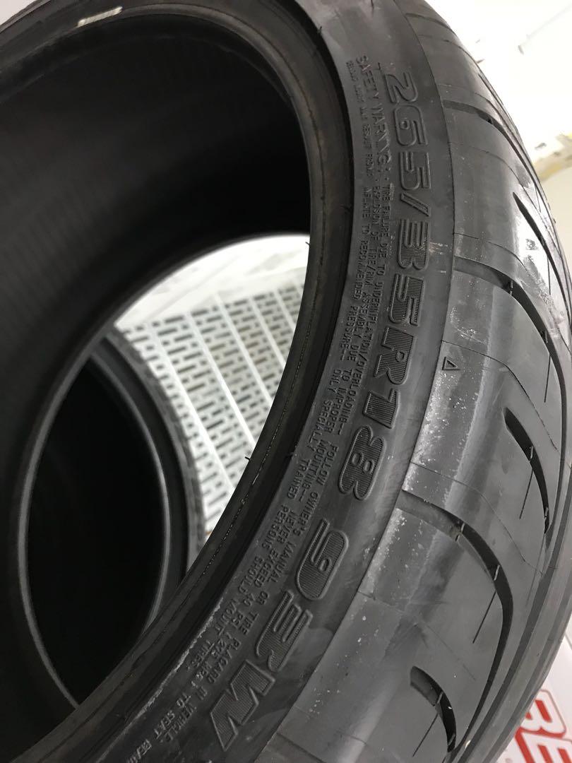 Bridgestone RE01-R, Car Accessories, Tyres & Rims on Carousell