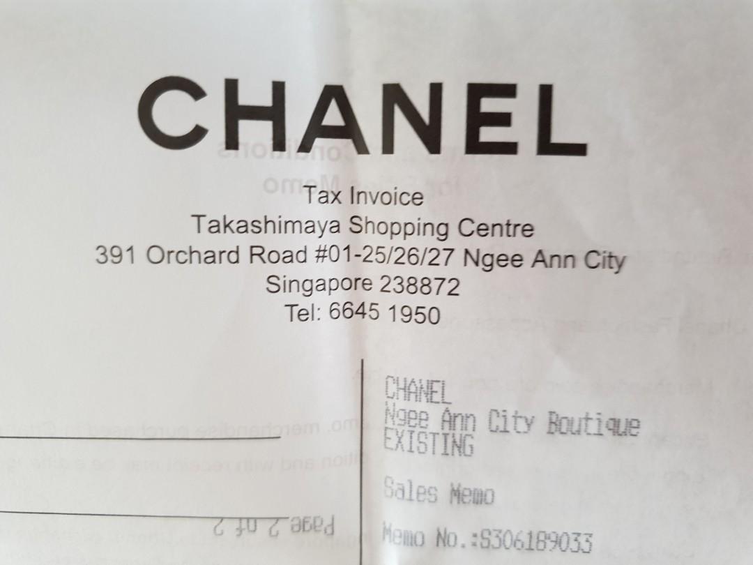 Chanel Jumbo Caviar (medium size)used once with singapore receipt ...