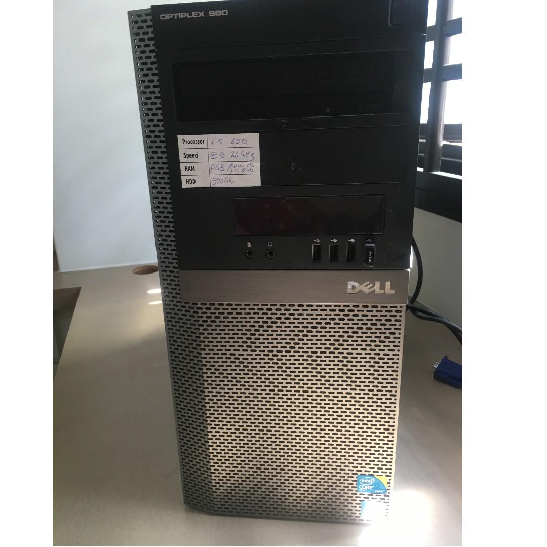 Dell Cpu Computers Tech Desktops On Carousell