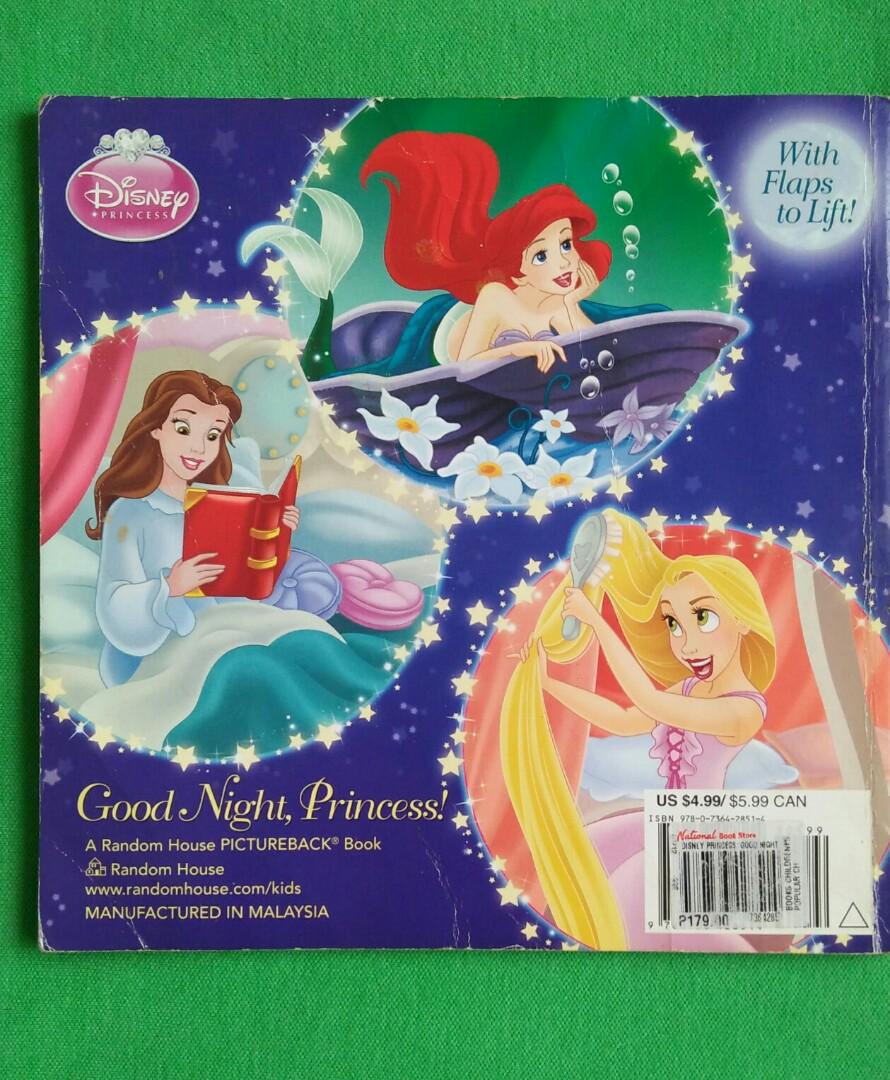 Disney Princess Good Night, Princess!, Hobbies & Toys, Books ...