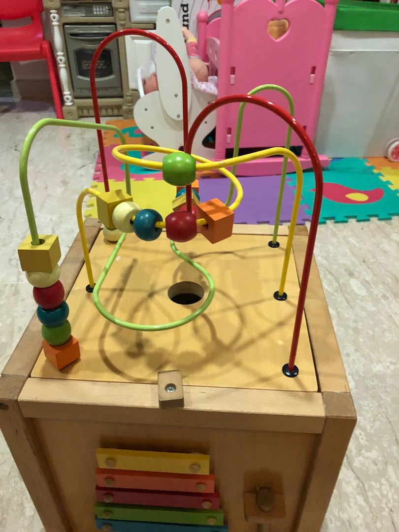 Elc activity enrichment centre box cube toy for kids, Hobbies & Toys ...