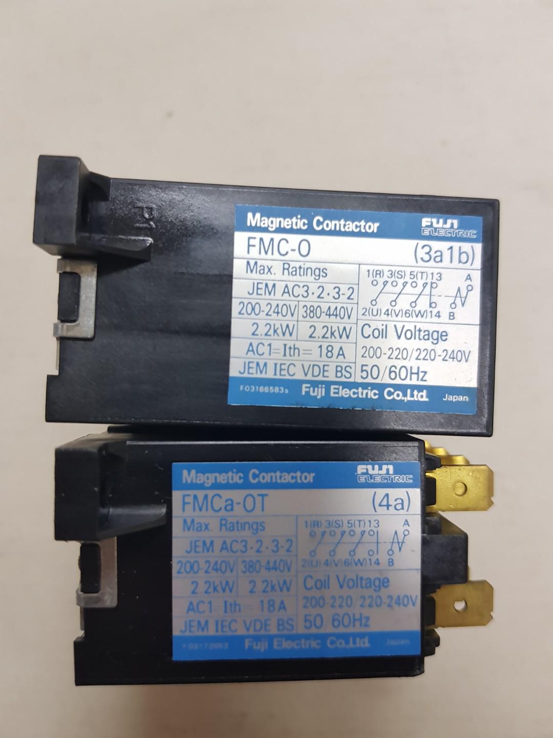 Fuji Magnetic Contactor FMC-O , FMCa-OT, Photography, Photography ...